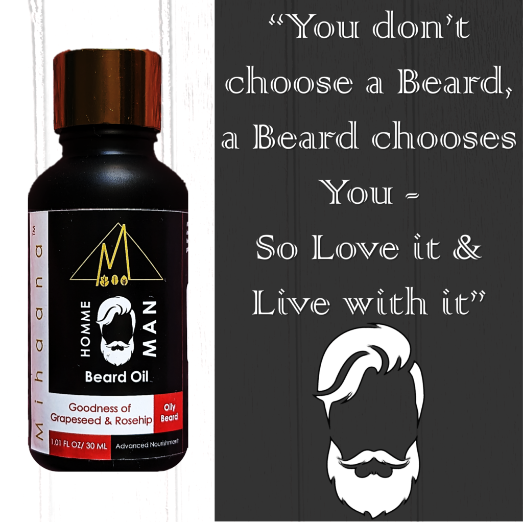 Beard Oil – Oily Beard - Mihaana